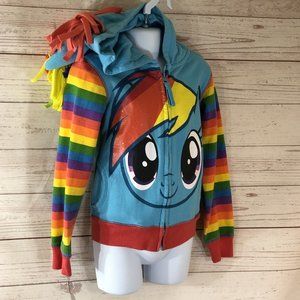 My Little Pony | Jackets & Coats | Rainbow Dash My Little Pony Zip Up ...